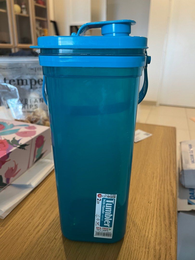 2L Tupperware bottle, Furniture & Home Living, Kitchenware & Tableware ...