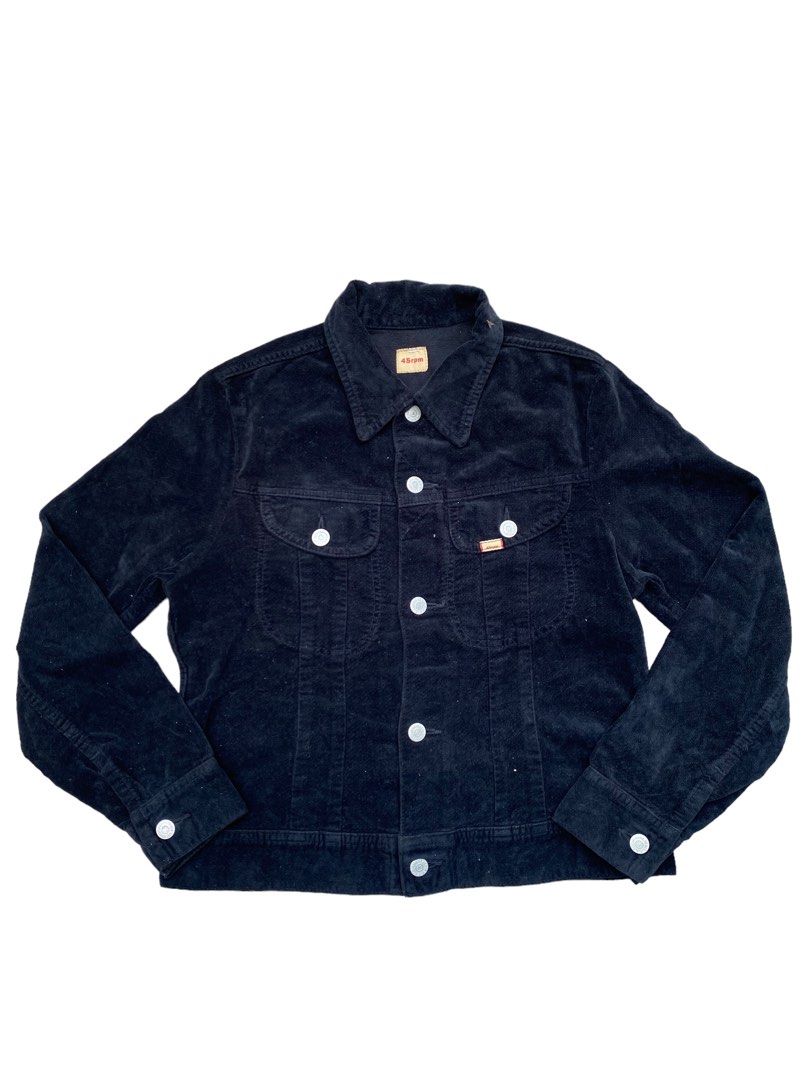 45 RPM Japan curduroy jacket button ups, Men's Fashion, Coats, Jackets ...