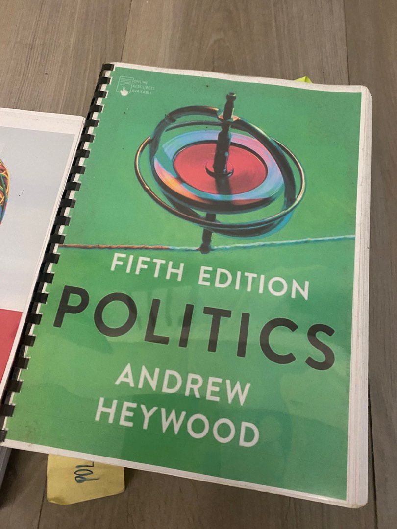 5th Edition Politics by Andrew Heywood, Hobbies & Toys, Books ...