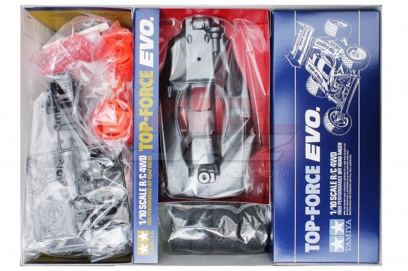 全新 Tamiya 47470 - 1/10 Top Force Evo 2021 田宮 遙控模型 越野車 套件 雙星 孖星 [47470 ...