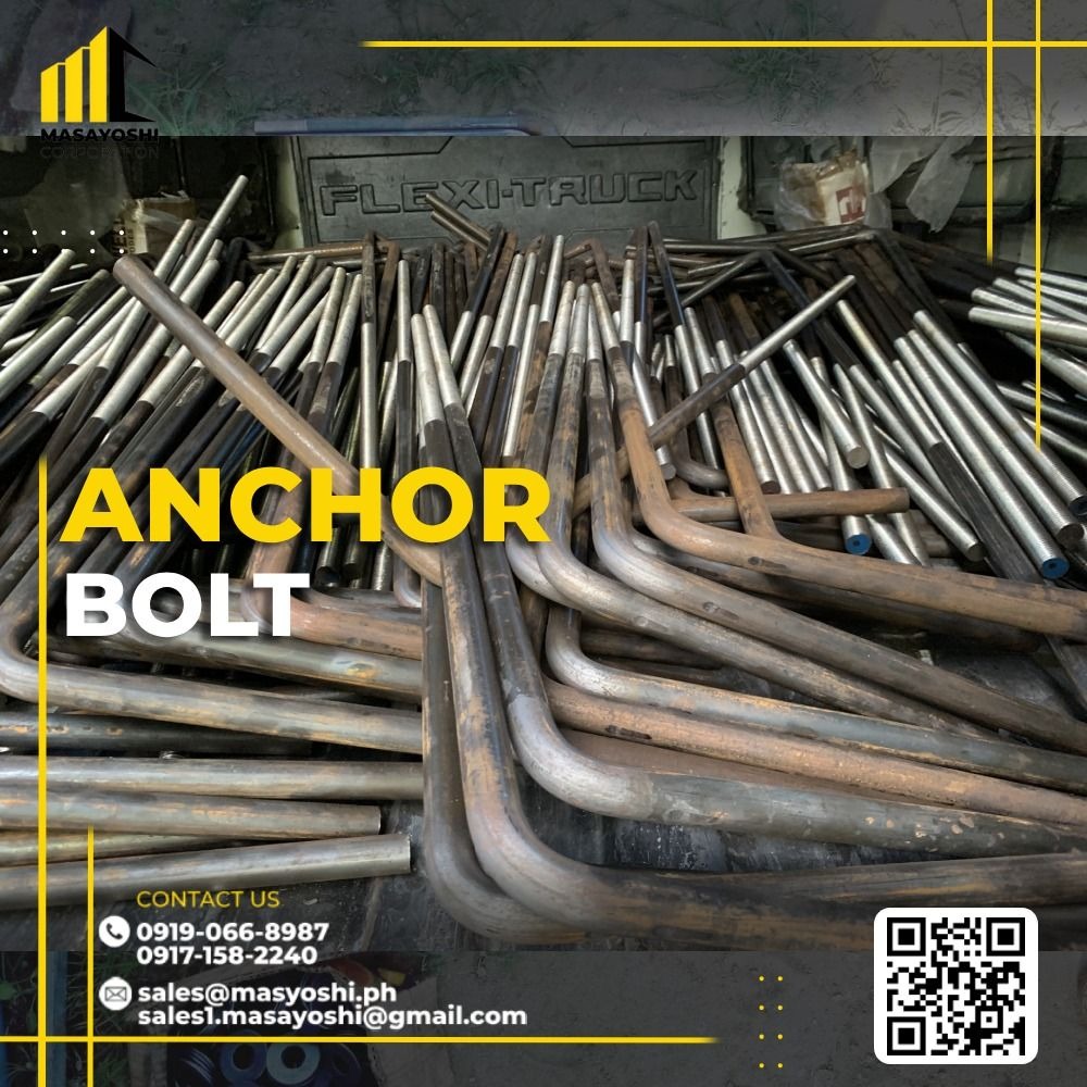 Anchor Bolt A325 anhor bolt no bend16mm x 150mm x 50mm. / Baseplate / J ...