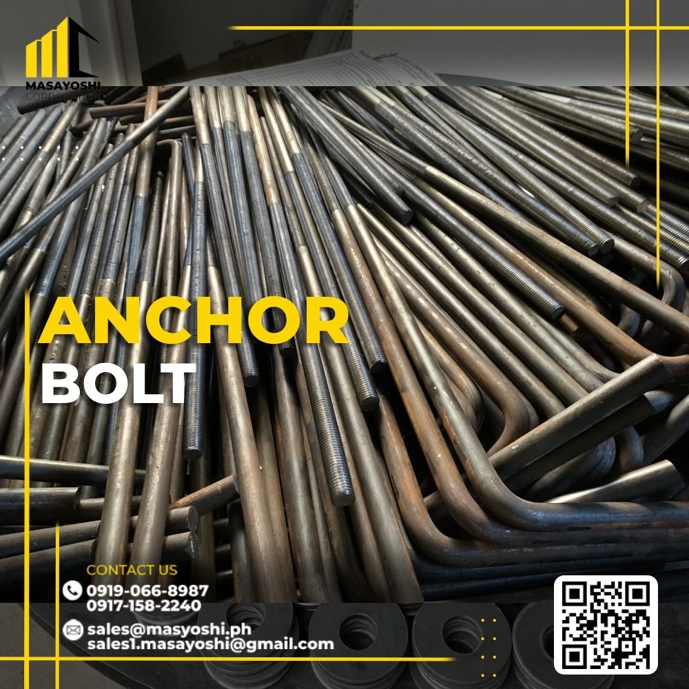 Anchor Bolt GI Iron Bolts 30 x 90. / Baseplate / J Bolt / Steel ...