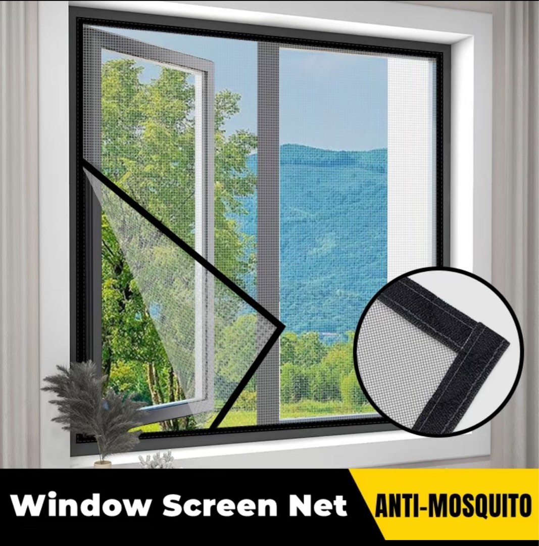 ANTI MOSQUITO SCREEN NET CURTAIN, Furniture & Home Living, Cleaning ...