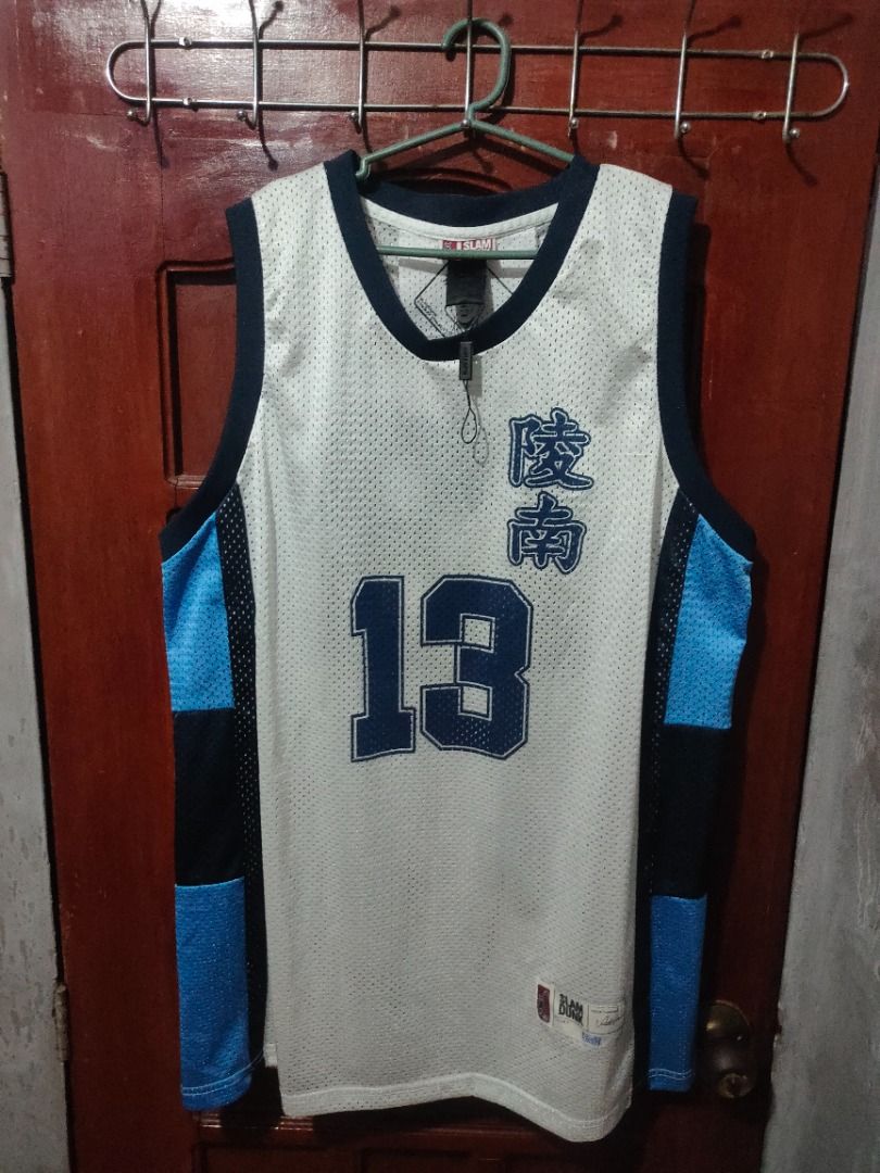 Official Slamdunk Merch Legit Team Ryonan Fukuda, Men's Fashion, Tops ...