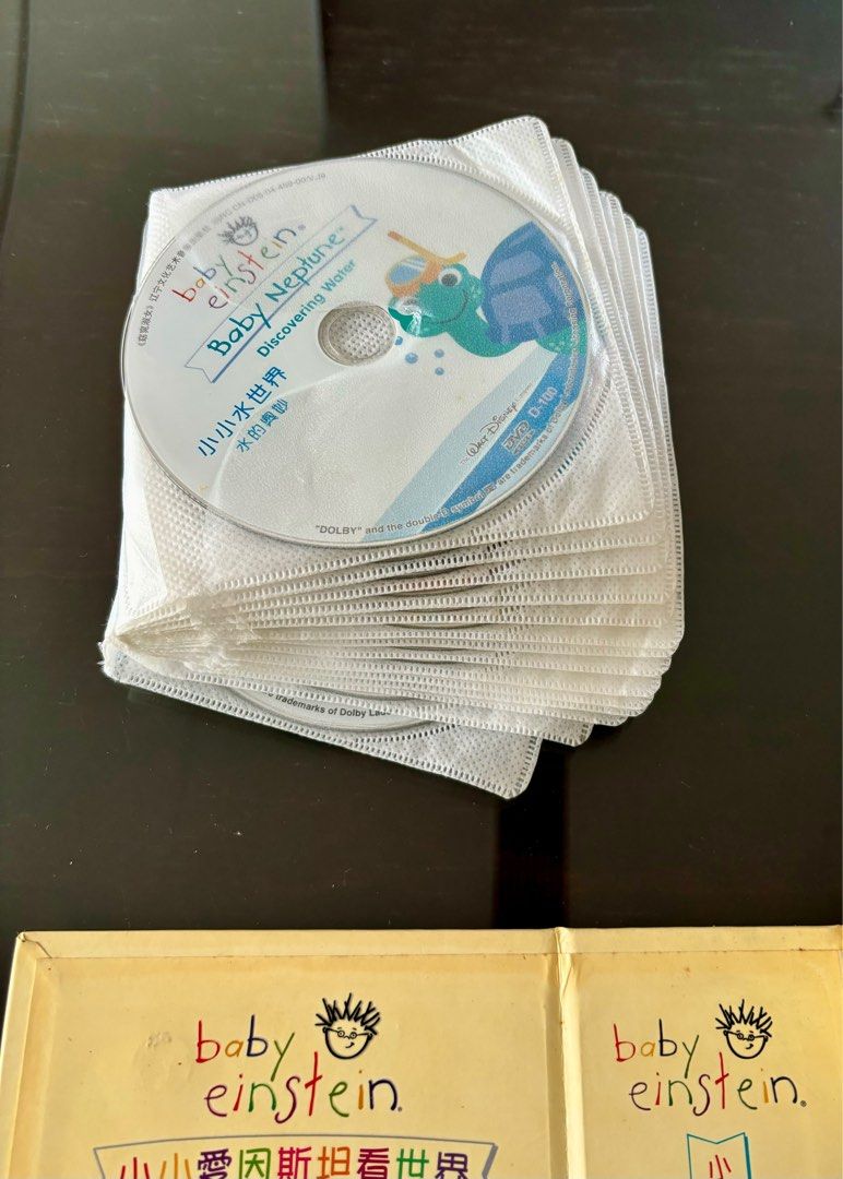 BABY EINSTEIN DVDS, Hobbies & Toys, Music & Media, CDs & DVDs on Carousell