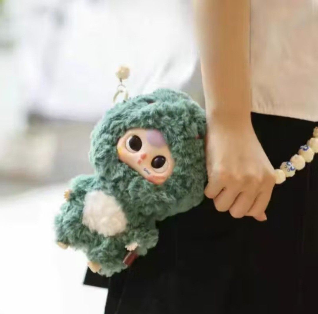 Baby Three v3 Full Body Plushie Secret Bear -Crying Eyes Bag Charm ...