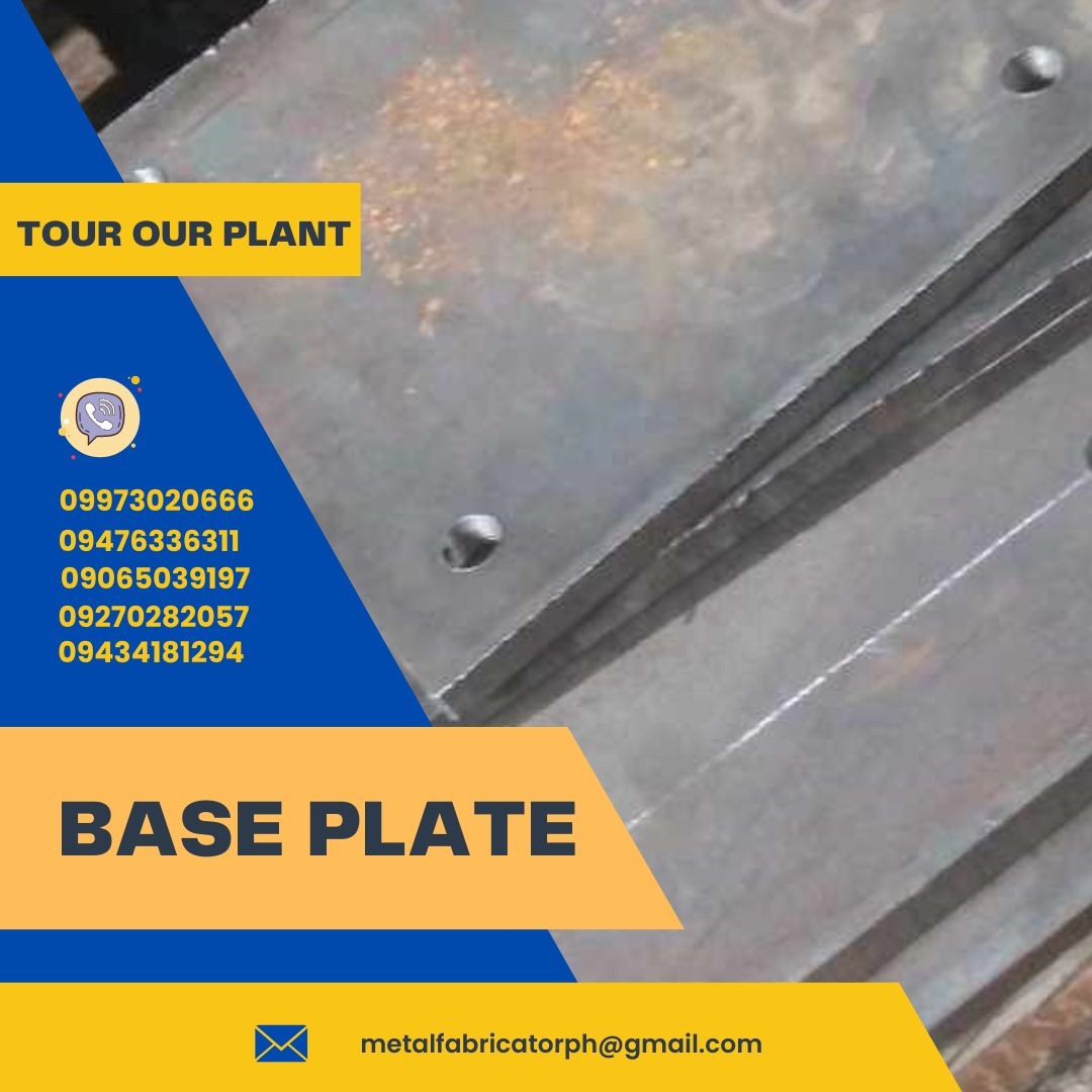 Base Plate | Metal Plate | MS Plate | Round Plate | Plate with hole ...
