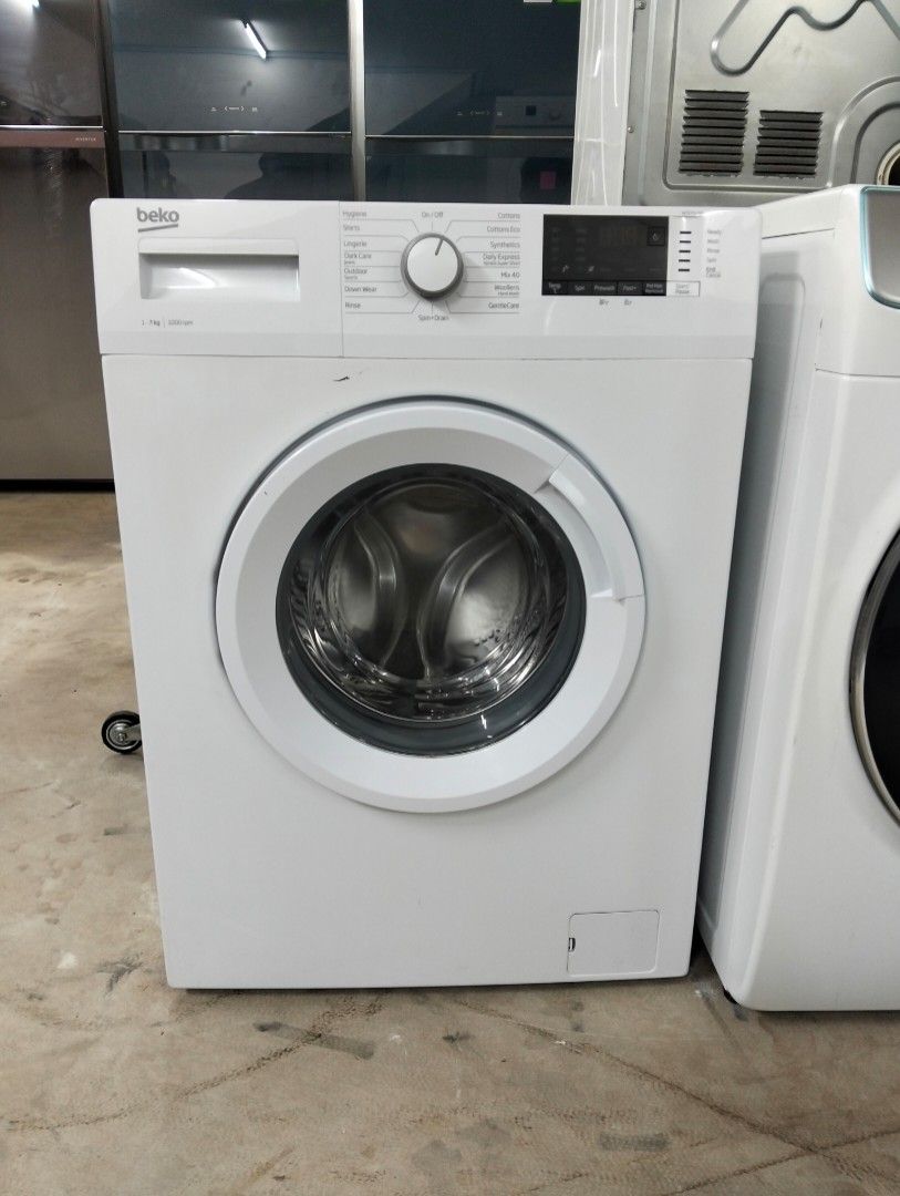 BEKO 7KG FRONT LOAD WASHER MODEL: WTE7512B, TV & Home Appliances ...