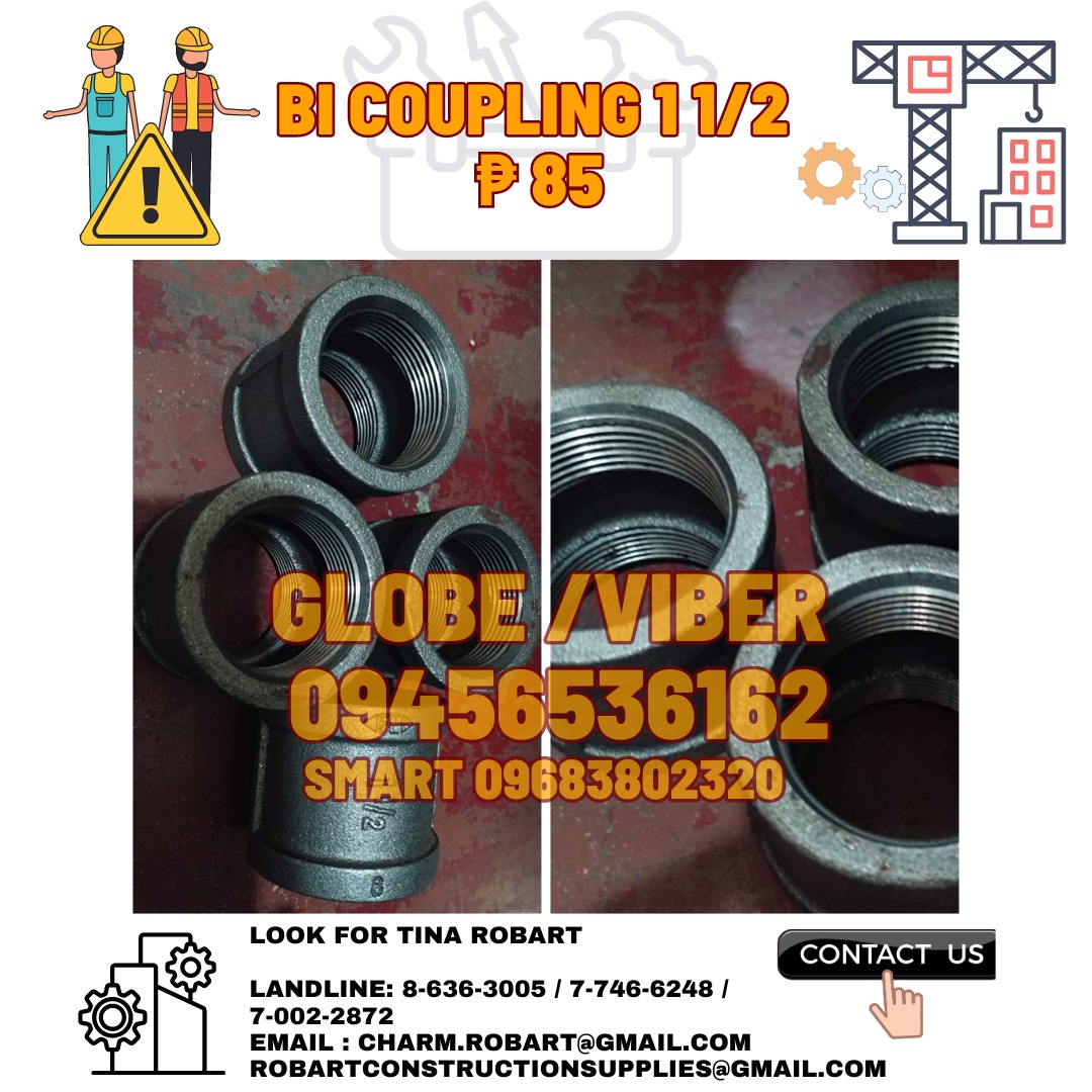 BI Coupling 1 1/2, Commercial & Industrial, Construction & Building ...