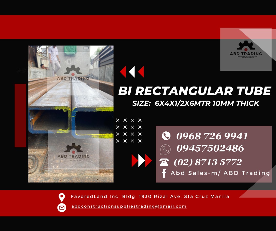 BI RECTANGULAR TUBE, Commercial & Industrial, Construction Tools ...