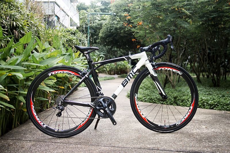 BMC SL01 carbon road bike size 51 race bicycle shimano ultegra mtb road ...