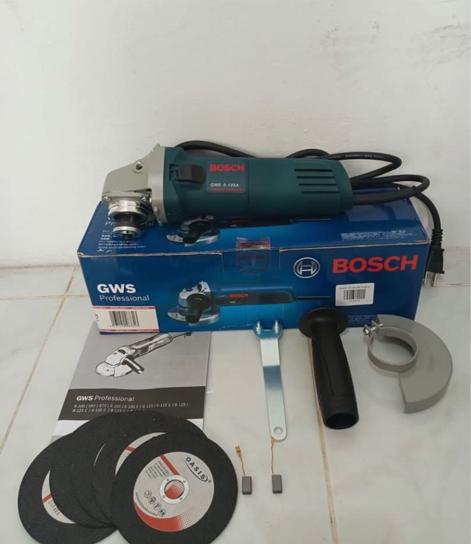 Bosch original grinder with free 5pcs oasis cutting disc, Commercial ...