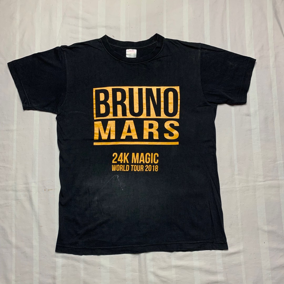 Bruno Mars 24K Magic World Tour, Men's Fashion, Tops & Sets, Tshirts ...