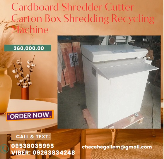 Cardboard Shredder Cutter Carton Box Shredding Recycling Machine ...