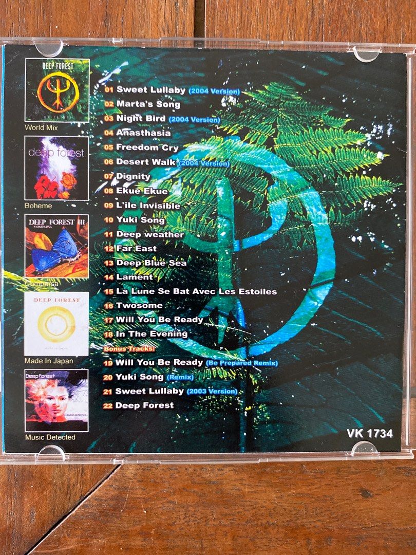 CD - Deep Forest essence of the forest (2004), Hobbies & Toys, Music ...