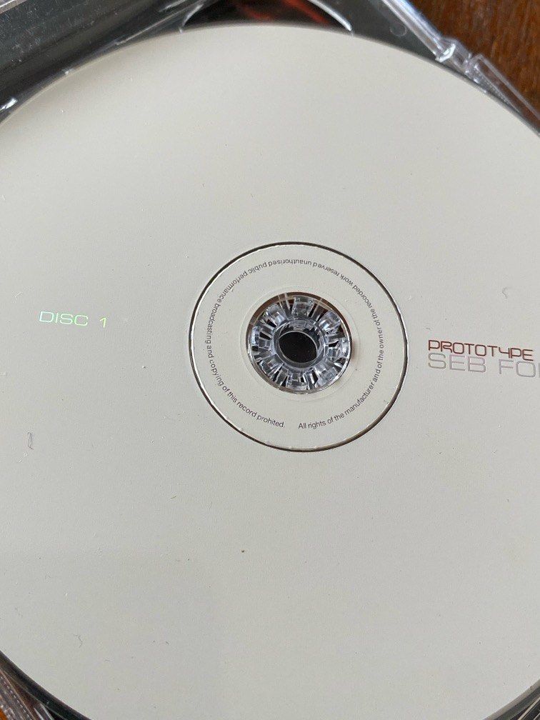 CD - Seb Fontaine Prototype 3, Hobbies & Toys, Music & Media, CDs & DVDs on Carousell