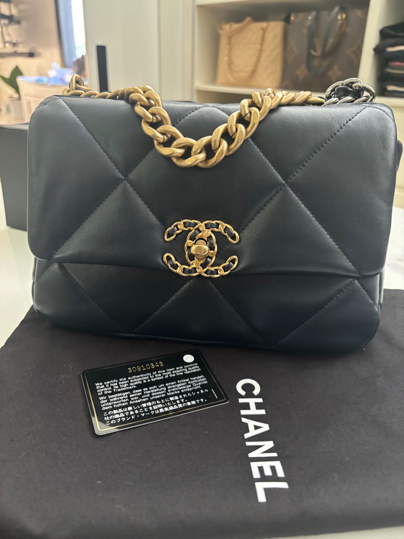 Chanel C19 Small, Luxury, Bags & Wallets on Carousell