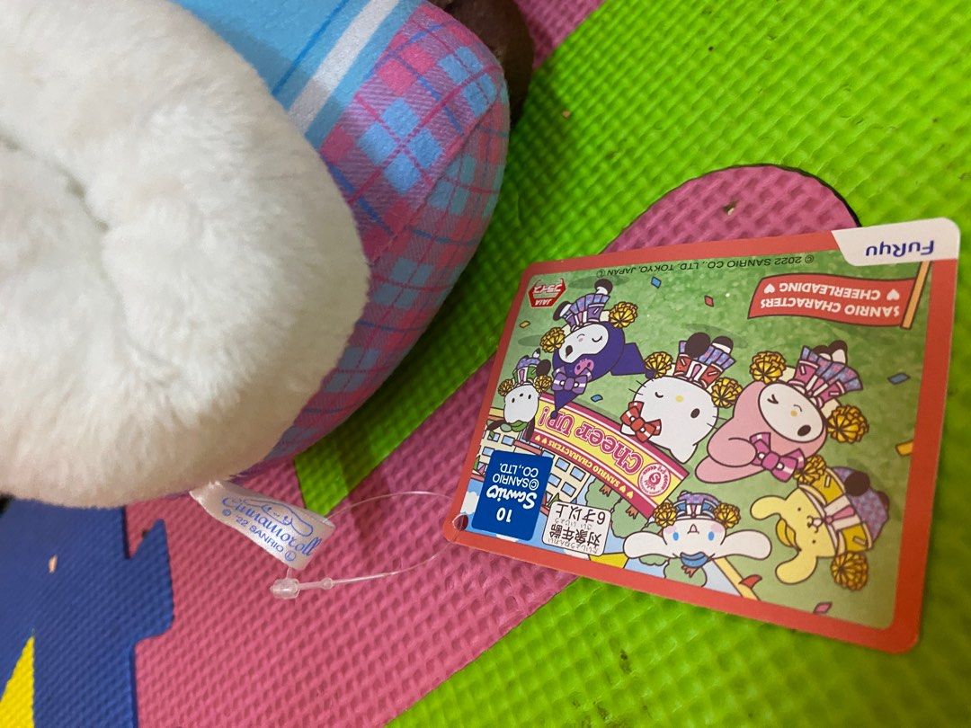 cinnamoroll plush toy cafe tsubaki and cinnamonroll pajamas, Hobbies ...