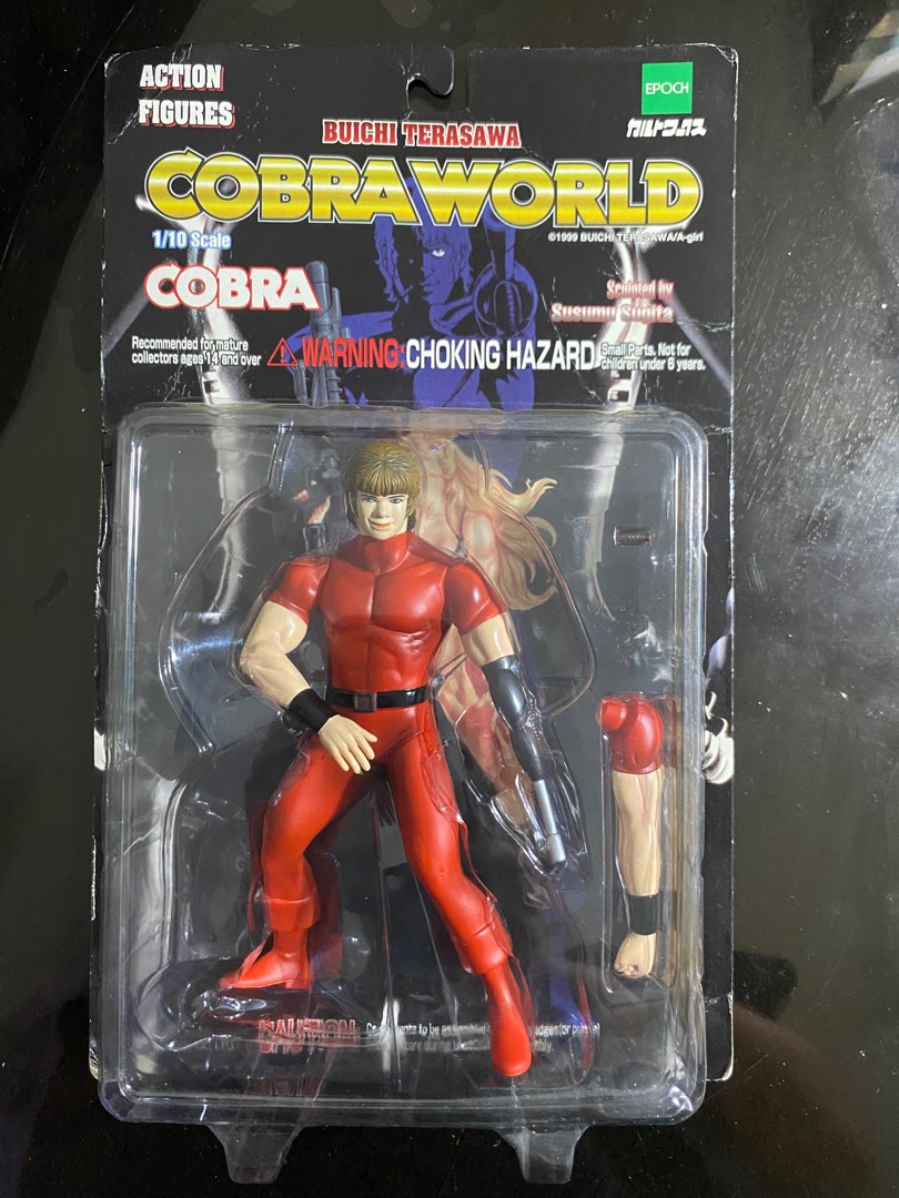 COBRA WORLD COBRA 1/10 Scale Action figures BUCHI TERASAWA EPOCH JAPAN ...