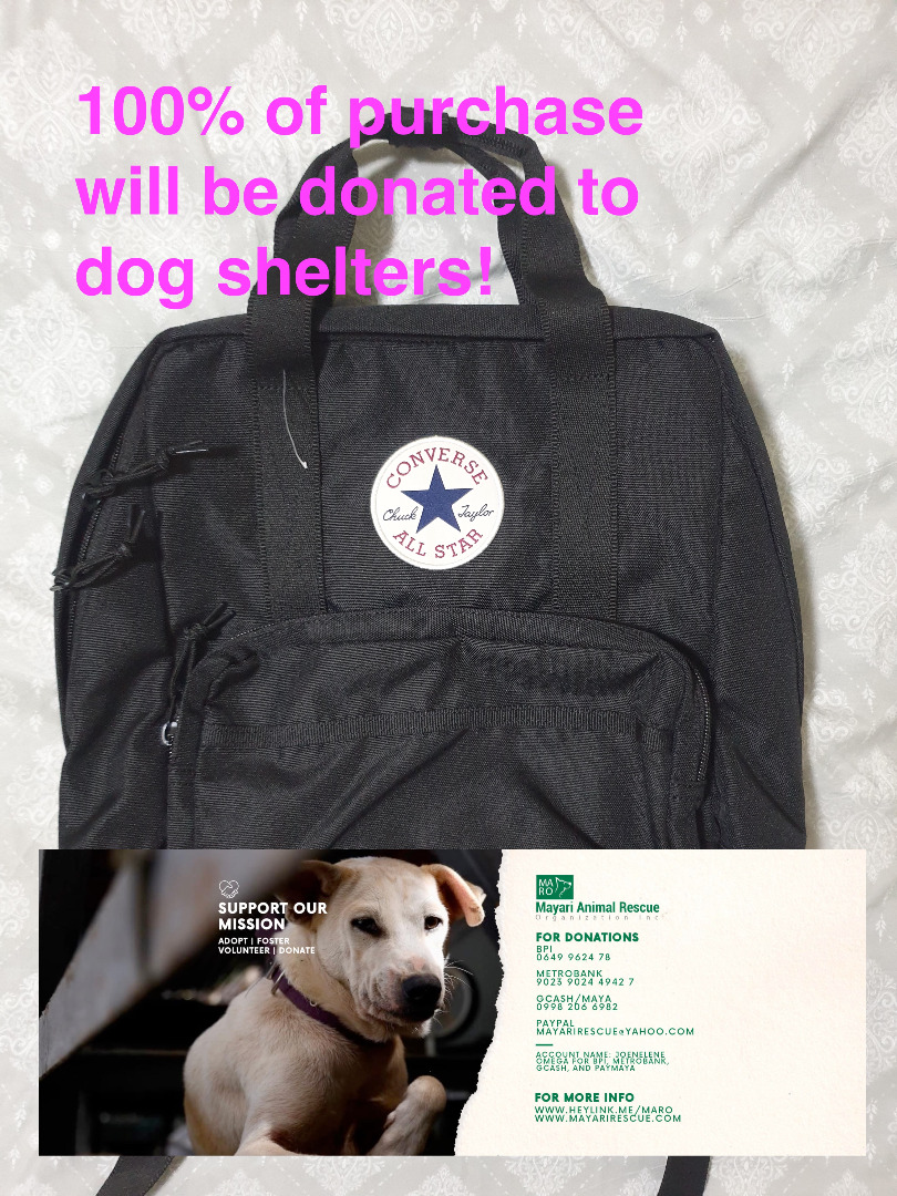 Converse Small Square Backpack, Men's Fashion, Bags, Backpacks on Carousell