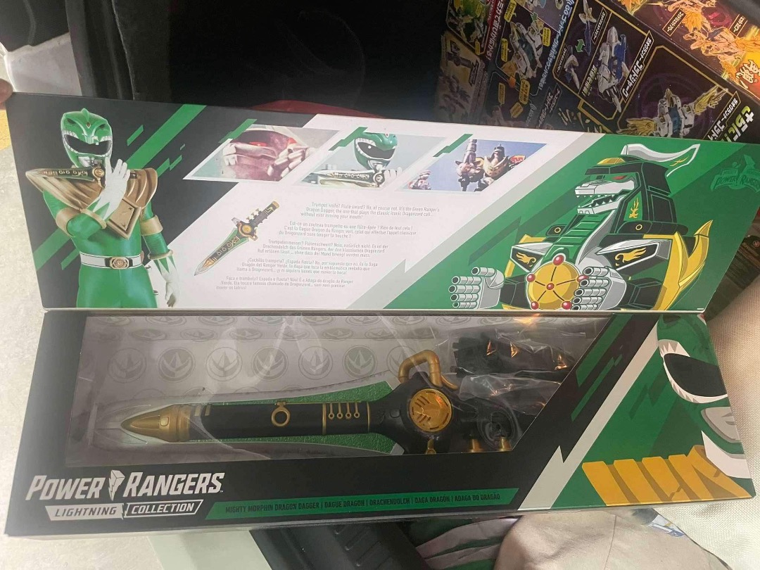 dragon daggers power rangers+white rangers+green rangers, Hobbies ...