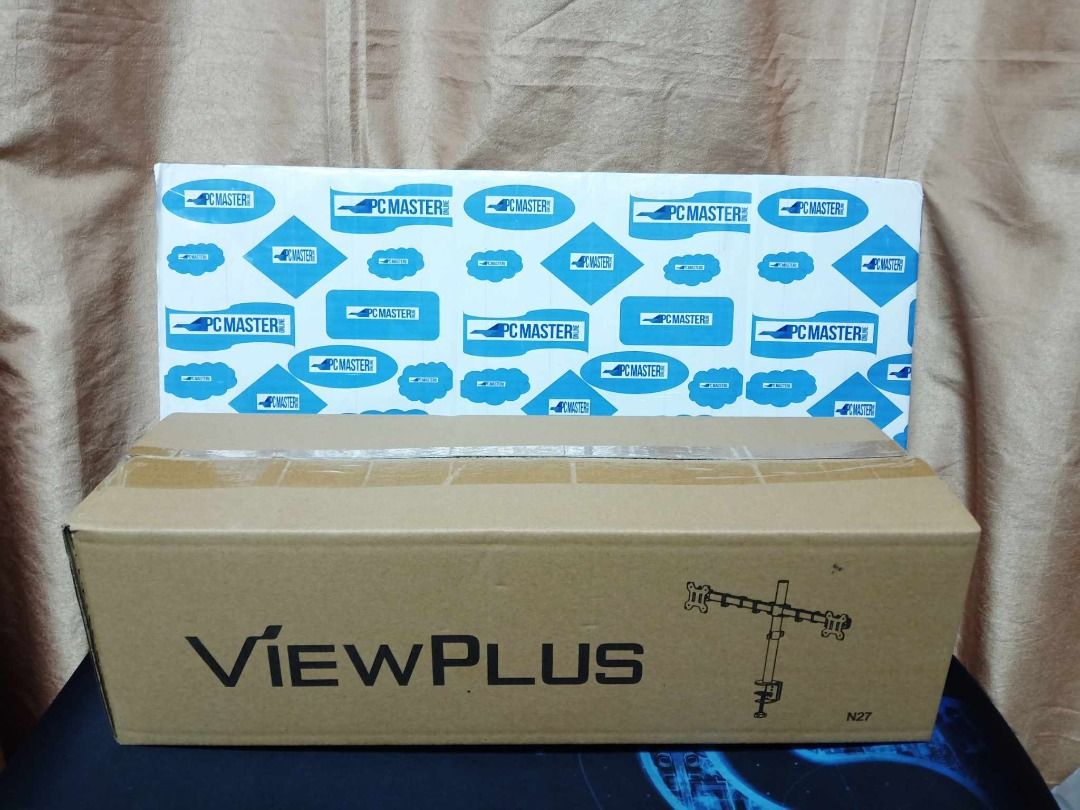 Dual Monitor Bracket Viewplus N-27 Single Arm Clamp, Computers & Tech ...