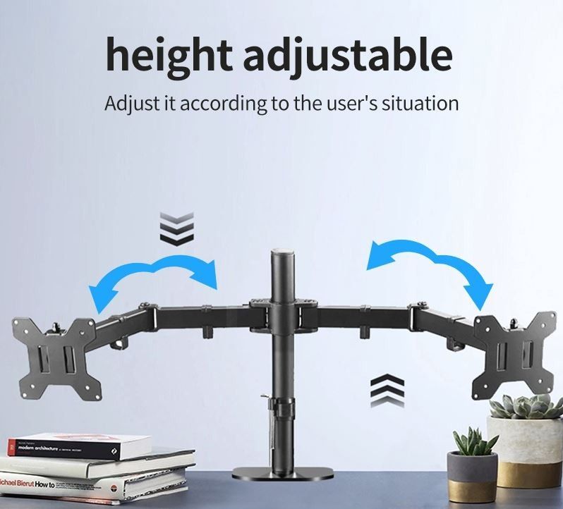 Dual Monitor Bracket Viewplus N-27 Single Arm Clamp, Computers & Tech ...