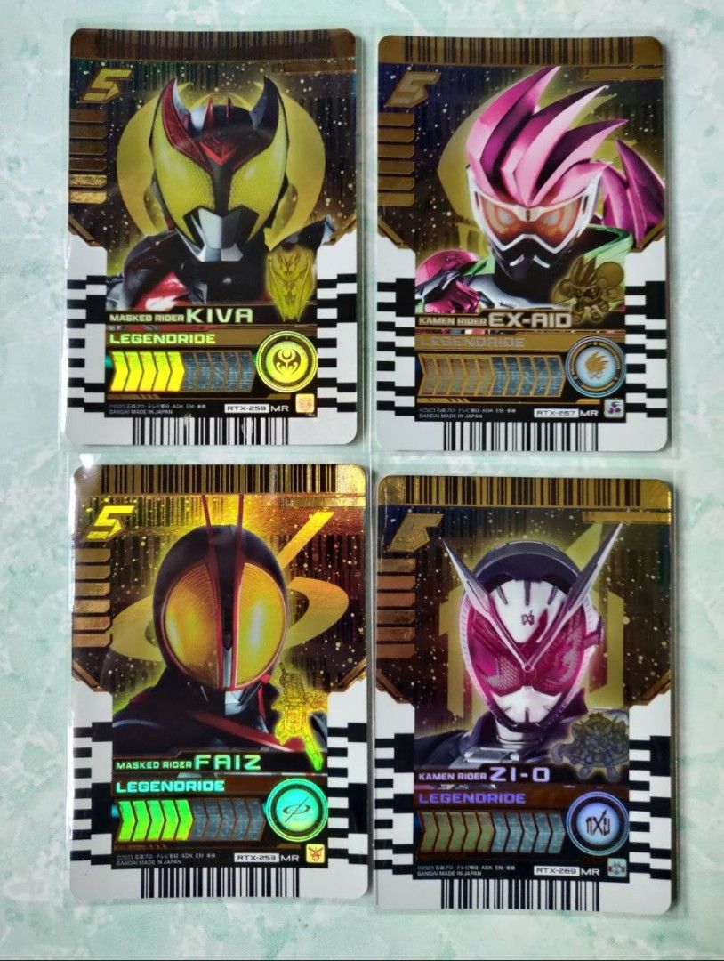DX Ride Chemy Trading Card Phase EX 02 Kamen Rider Gotchard, Hobbies ...