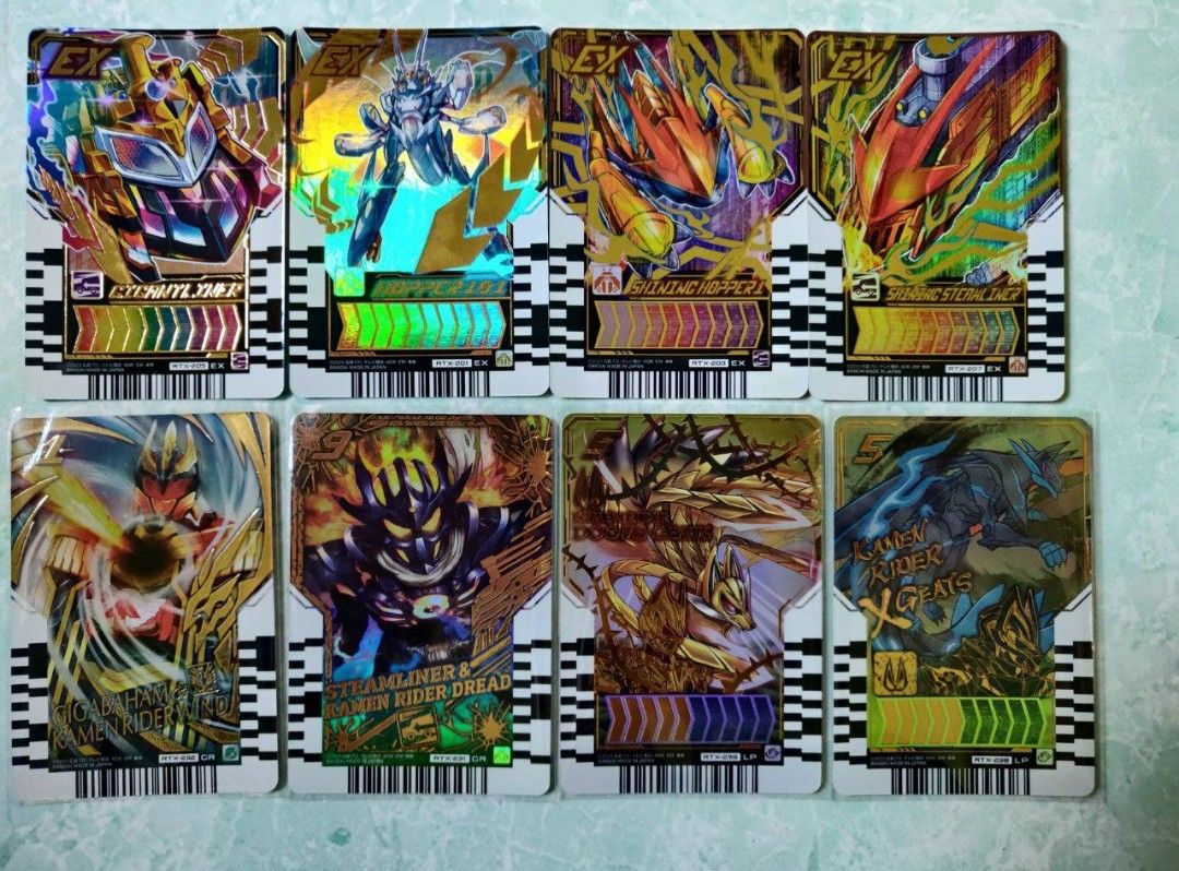 DX Ride Chemy Trading Card Phase EX 02 Kamen Rider Gotchard, Hobbies ...