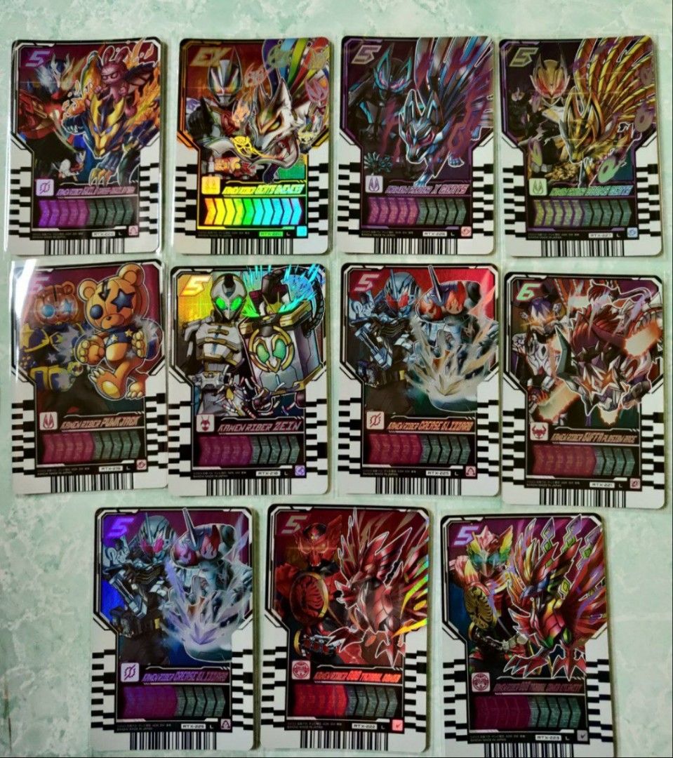 DX Ride Chemy Trading Card Phase EX 02 Kamen Rider Gotchard, Hobbies ...