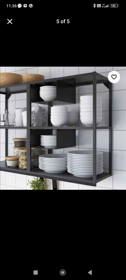 ENHET Wall Shelves IKEA original, Furniture & Home Living, Bathroom ...