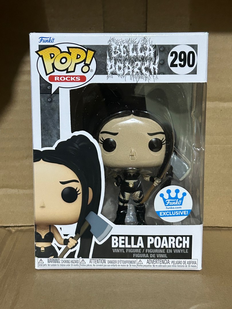 Funko Pop! Rocks - Bella Poarch with Axe (FSE), Hobbies & Toys, Toys ...