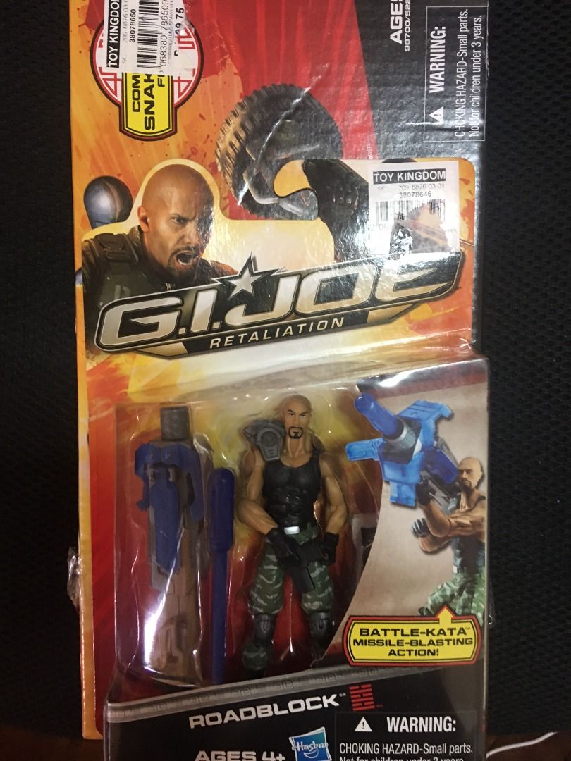 GI Joe Retaliation Ninja Commando 4X4 Vehicle with Action Figure WWE The Rock, Hobbies & Toys ...