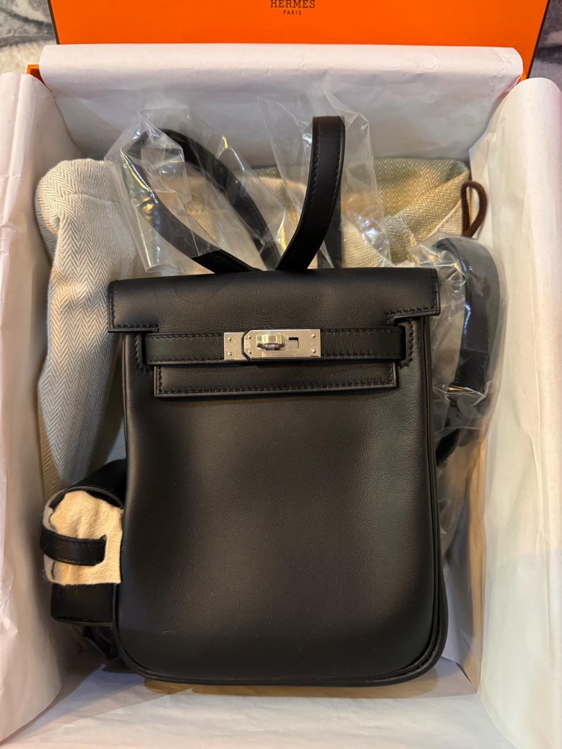 DEAL Hermes Kelly Jump Black Swift PHW 24091704, Luxury, Bags & Wallets ...