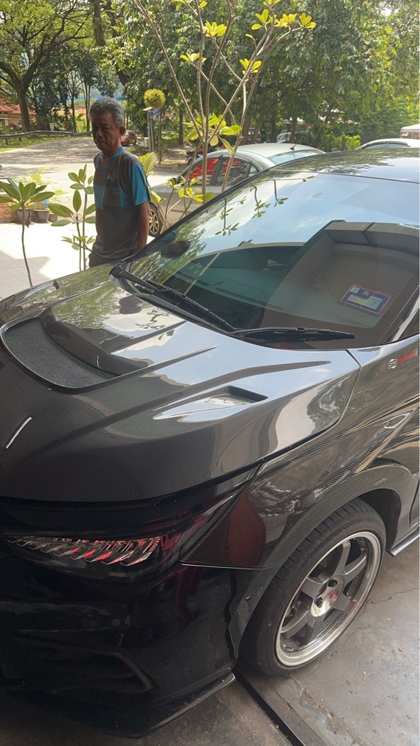 Honda City Hatchback Carbon Fender, Auto Accessories on Carousell