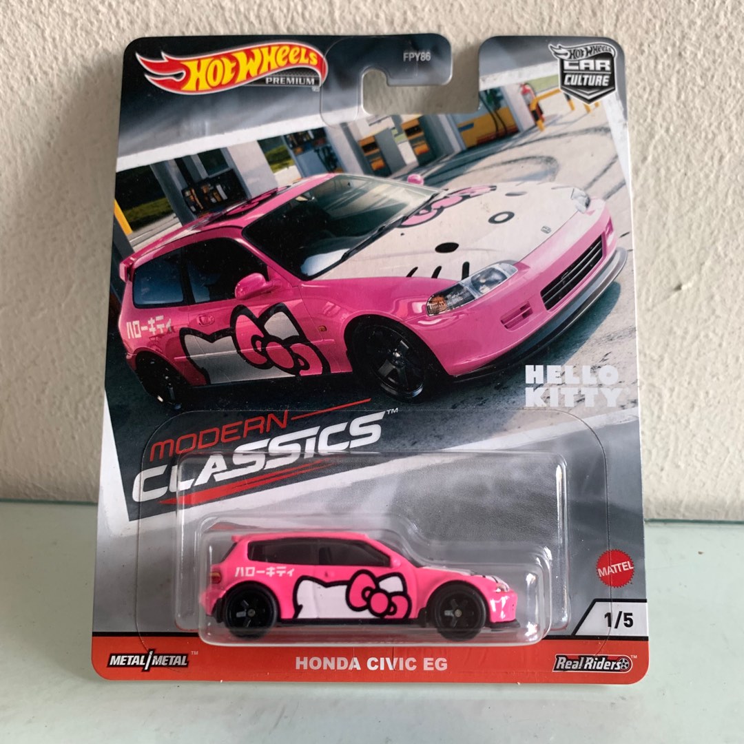 Honda Civic EG6 hello kitty hotwheels, Hobbies & Toys, Toys & Games on ...