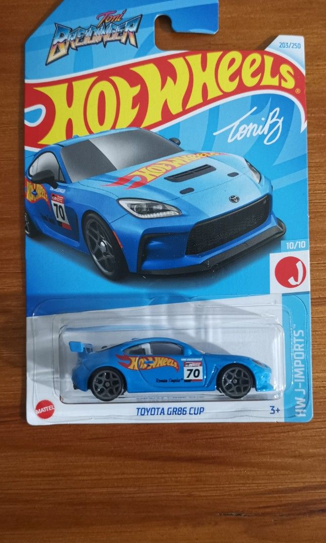 Hotwheels Toyota Gr86 Cup, Hobbies & Toys, Toys & Games on Carousell