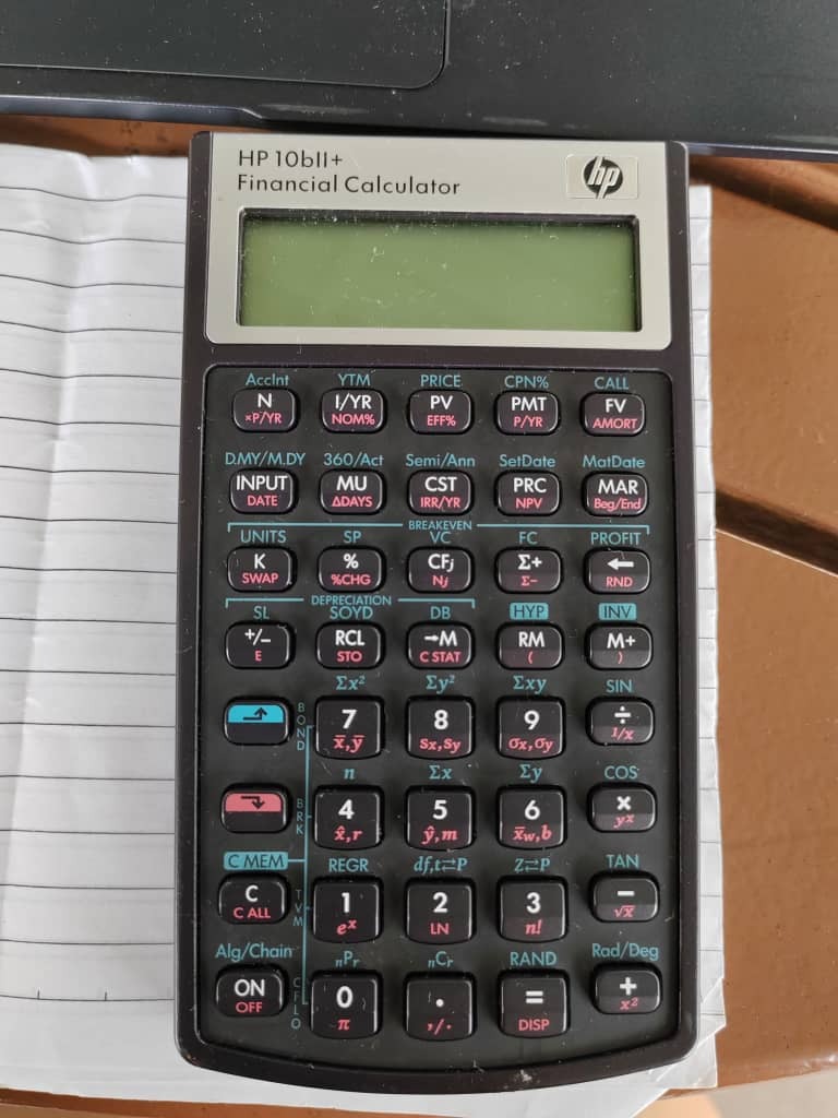 HP Financial Calculator HP10bll+, Hobbies & Toys, Stationery & Craft ...