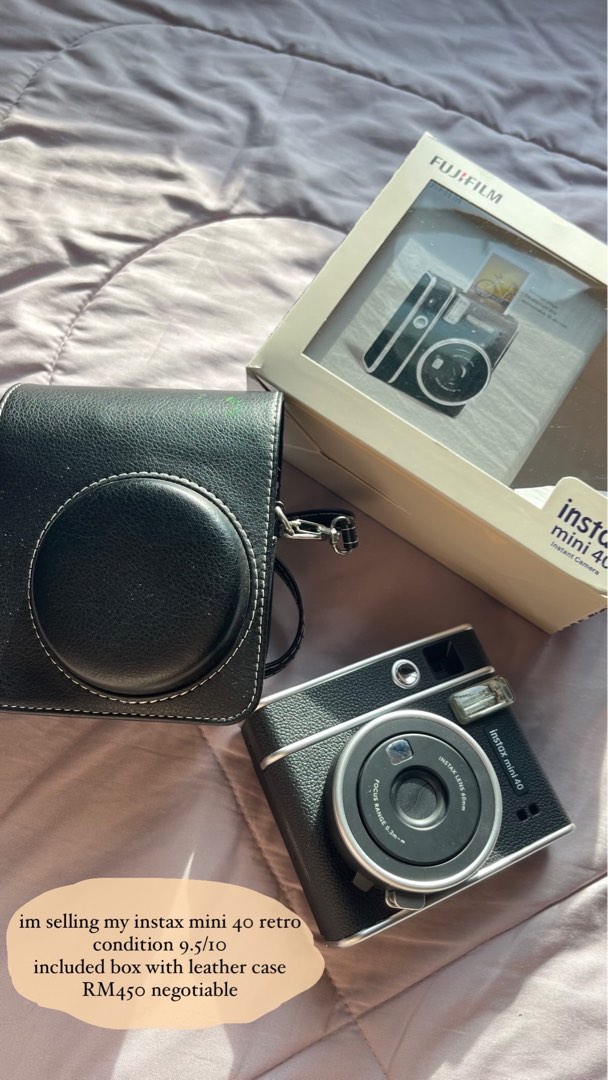 INSTAX MINI 40 RETRO, Photography, Cameras on Carousell