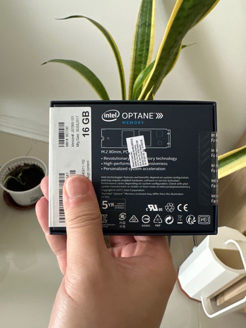 Intel Optane Memory 16 GB, Computers & Tech, Parts & Accessories, Hard ...