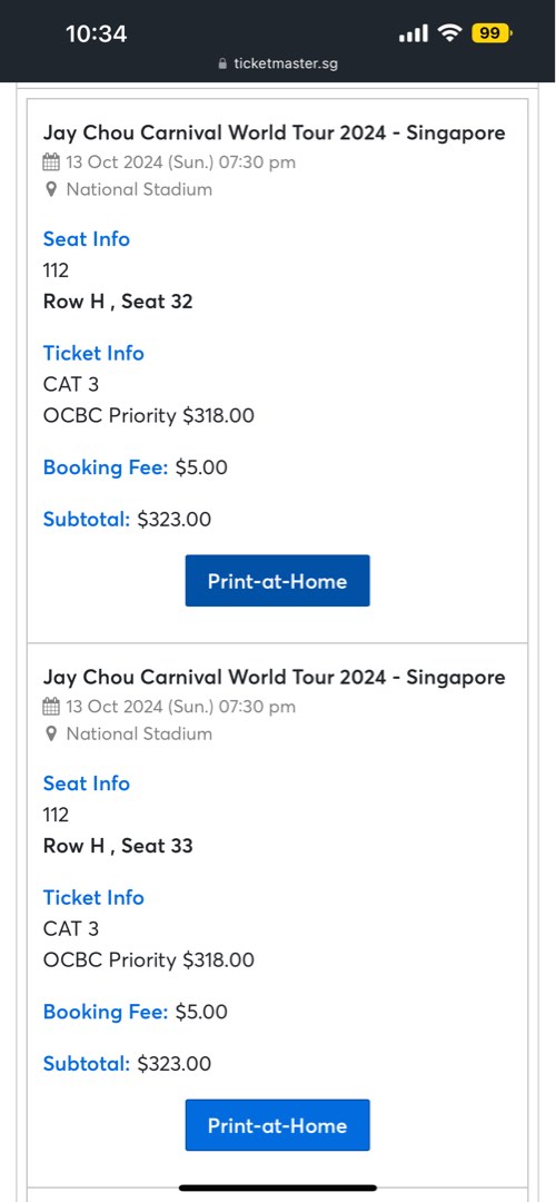 JayChou concert 2024, Tickets & Vouchers, Event Tickets on Carousell