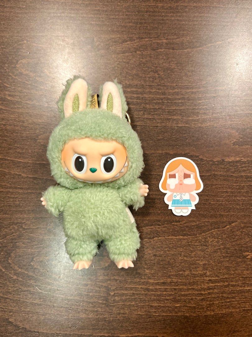 LABUBU GREEN GRAPE AND PPG SUNSET CONCERT BEIGE BLUE, Hobbies & Toys ...