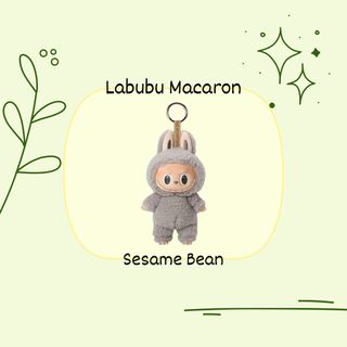 LABUBU MACARON SESAME BEAN, Hobbies & Toys, Toys & Games on Carousell