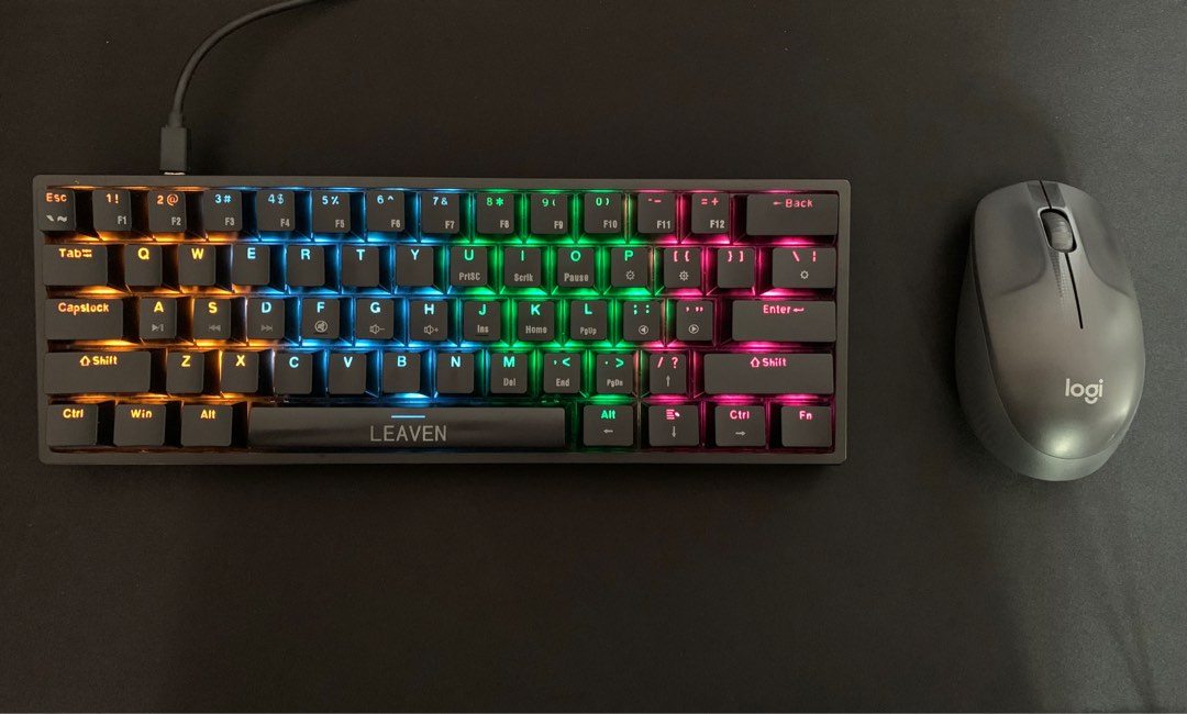 Leaven Keyboard and Logitech Mouse, Computers & Tech, Parts ...