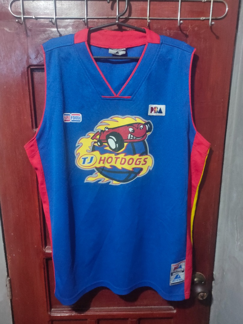 Legit Accel Jersey Purefoods TJ Hotdogs Alvin Patrimonio, Men's Fashion ...