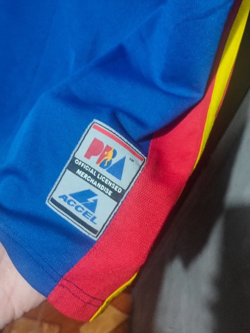 Legit Accel Jersey Purefoods TJ Hotdogs Alvin Patrimonio, Men's Fashion ...