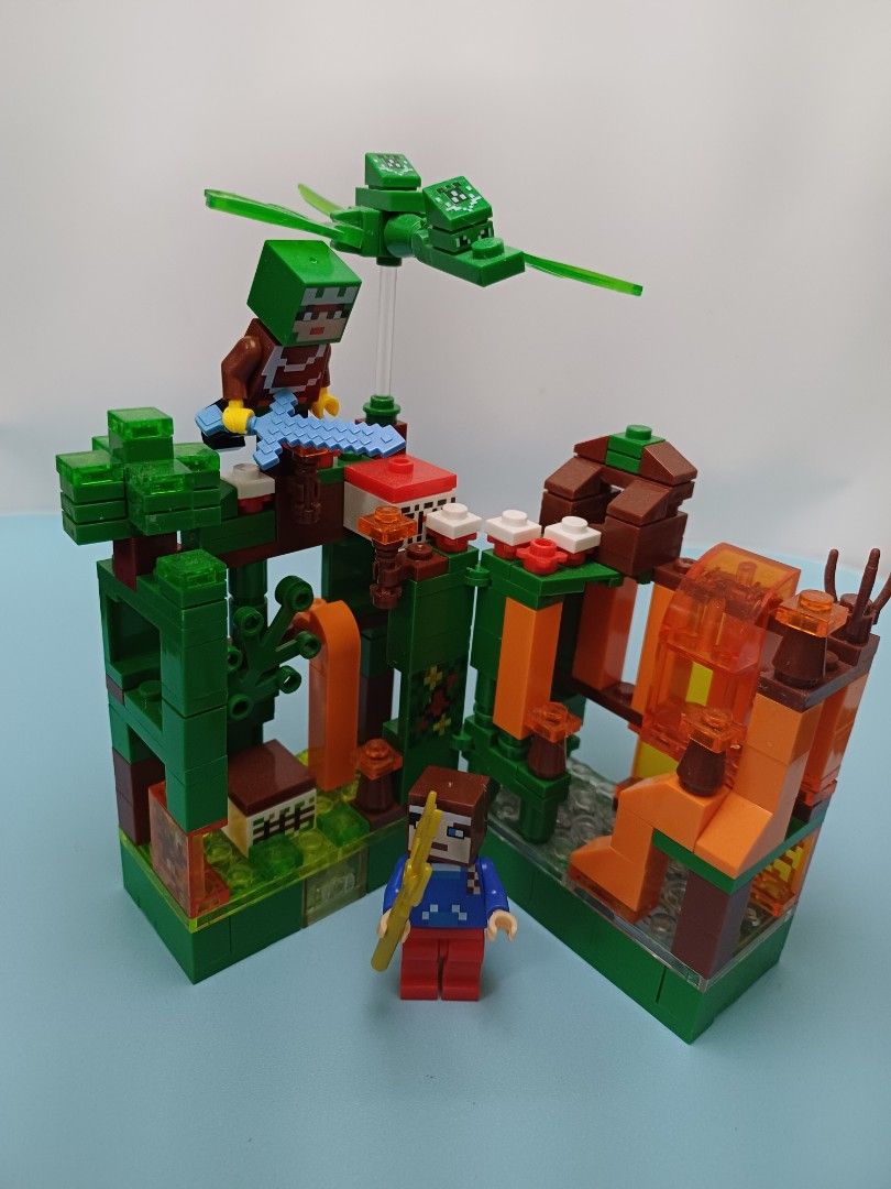 Lego Minecraft MyWorld Mini Jungle Biome, Hobbies & Toys, Toys & Games ...