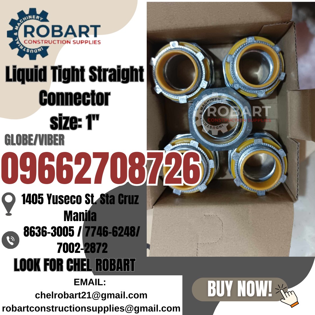 LIQUID TIGHT STRAIGHT CONNECTOR, Commercial & Industrial, Construction ...