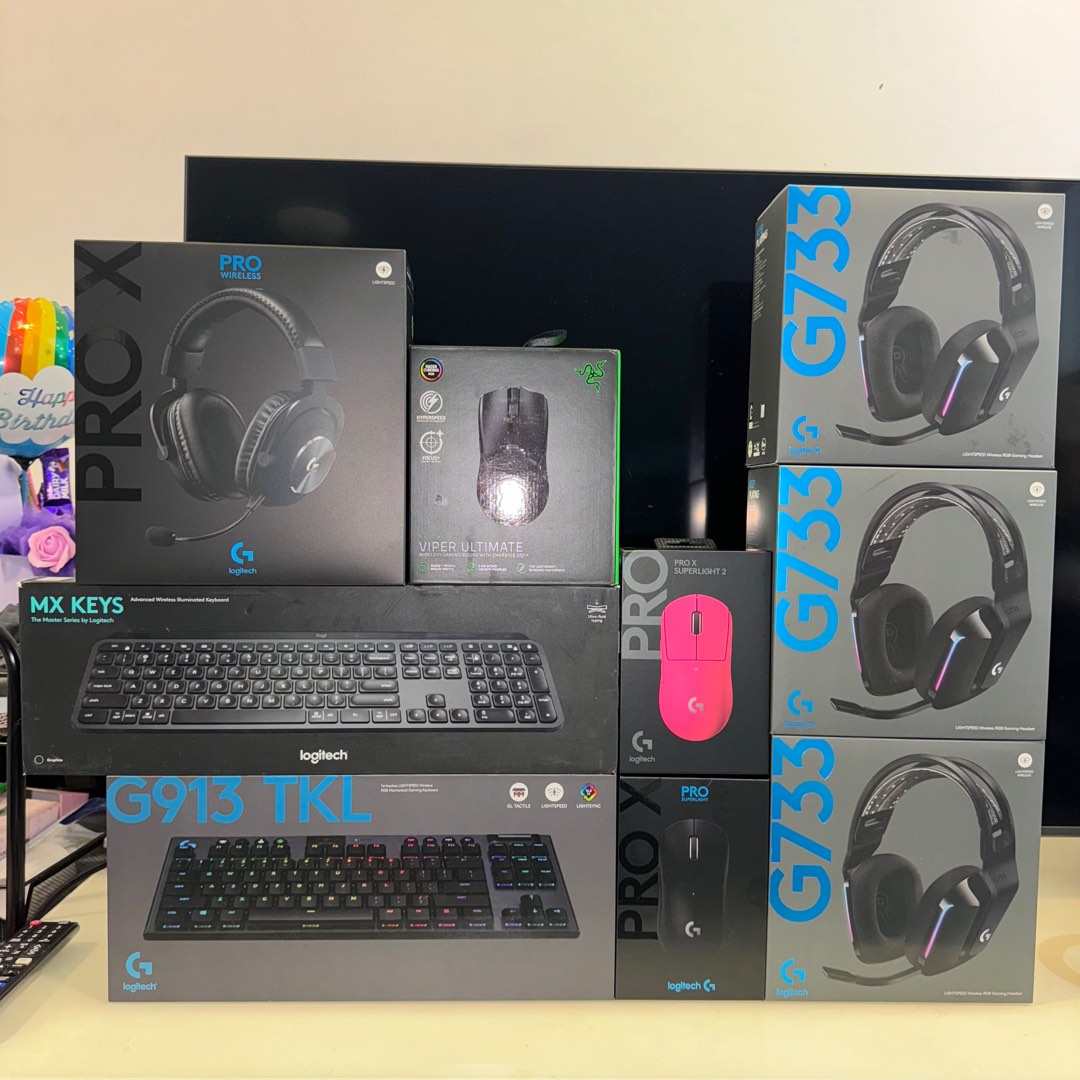Logitech & Razer peripherals, Computers & Tech, Parts & Accessories ...