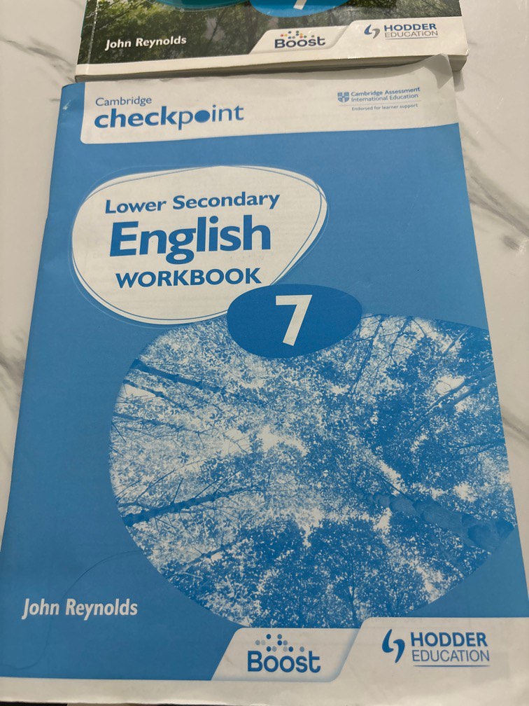 Lower Secondary English workbook (year 7), Hobbies & Toys, Books ...